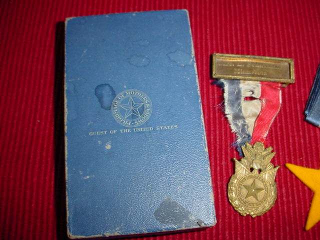 Medals for Gold Star Pilgrimage to the Battfiields of the World War ...