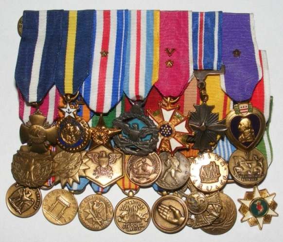 USMC Aviator Miniature Medal Bar - MEDALS & DECORATIONS - U.S ...