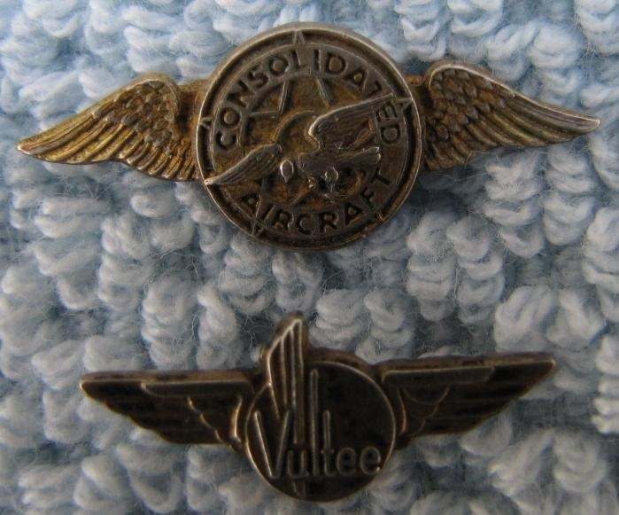 CONSOLIDATED AIRCRAFT & VULTEE GROUPING - Page 3 - GROUPINGS PAGE - U.S ...