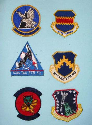 Full-colour USAF patches. - AIR FORCE (USAAF IS WITH ARMY) - U.S ...