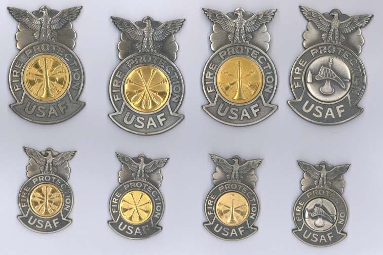 USAF Fire Protection patches - AIR FORCE (USAAF IS WITH ARMY) - U.S ...