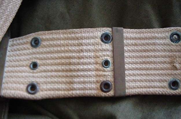 On WW2 White Army webbing - - FIELD & PERSONAL GEAR SECTION - U.S ...
