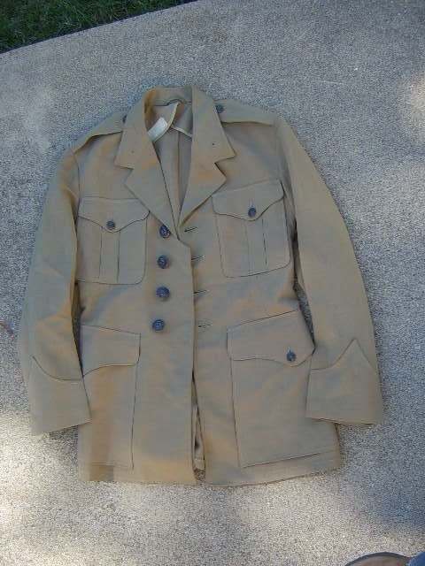 What Era is this Marine Khaki Service Coat? - UNIFORMS - U.S. Militaria ...