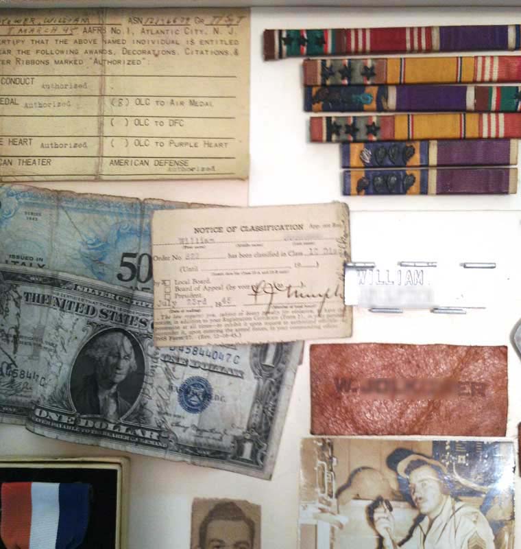 60 mission B-25 radio operator/gunner grouping - GROUPINGS PAGE - U.S ...