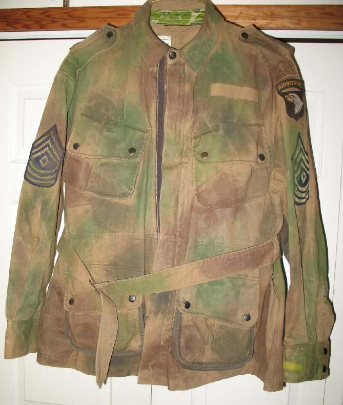 101st AB Pathfinder 1st SGT D-day jump suit - REENACTING GROUPS & REPRO ...