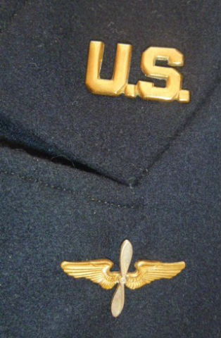 USAAF Officers' Dress Blue Uniform, WW2 period - UNIFORMS - U.S ...