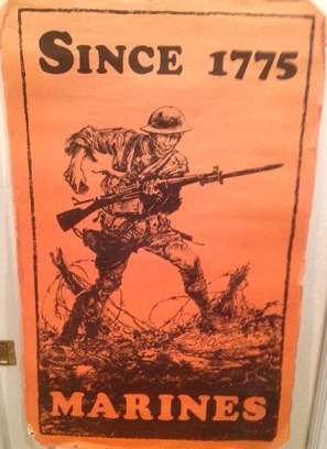 Is this USMC poster old? - EPHEMERA, PHOTOGRAPHS & MILITARY ARTWORK - U ...