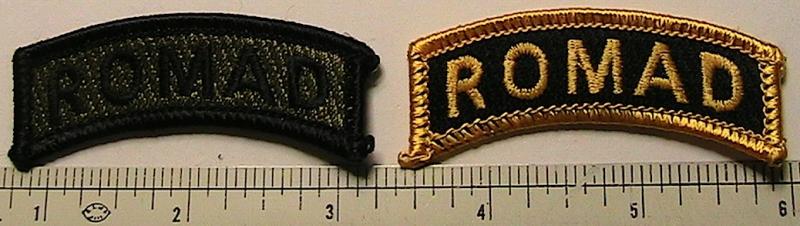 ROMAD tabs - AIR FORCE (USAAF IS WITH ARMY) - U.S. Militaria Forum