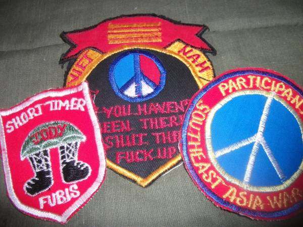 Vietnam war novelty patches, short timer and more - MISCELLANEOUS ...