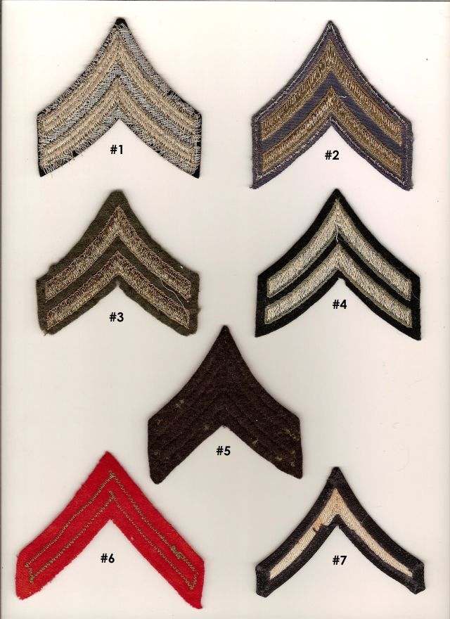 Chevron Help - ARMY (INCLUDING USAAC/AAF) - U.S. Militaria Forum