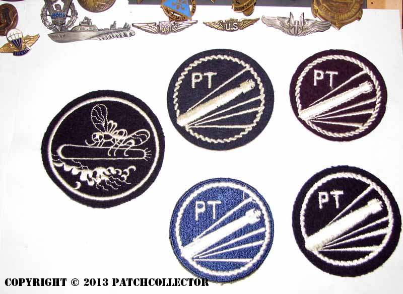 Some PT Boat patches - NAVY, COAST GUARD AND OTHER SEA SERVICES PATCHES ...