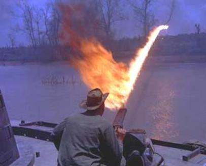 A Vietnam war era River Assault Squadron 13 Flamethrower Monitor patch ...