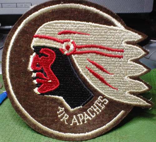 WW2 era Aussie made Air Apache patch - ARMY AND USAAF - U.S. Militaria ...
