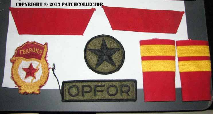 Some OPFOR Patches? - ARMY AND USAAF - U.S. Militaria Forum