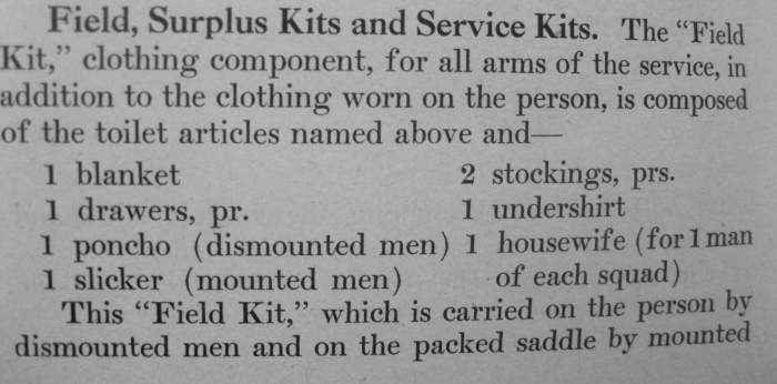 Mystery bag? ID: WWI Squad Bag - FIELD & PERSONAL GEAR SECTION - U.S ...