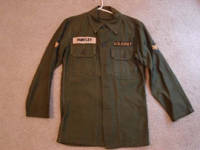 OG-107 Shirt With Early Vietnamese-made Name & US Army Tapes - ARMY AND ...