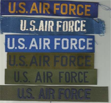 USAF Gold Blue Tag - AIR FORCE (USAAF IS WITH ARMY) - U.S. Militaria Forum