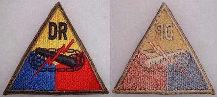 DR letters on Armor Patch...? - ARMY AND USAAF - U.S. Militaria Forum