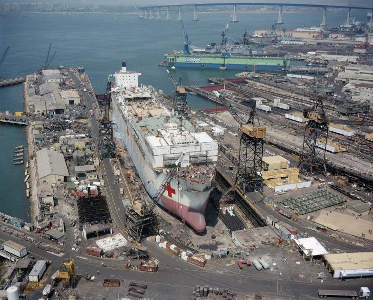 A few USNS Mercy T-AH-19 Patches - NAVY, COAST GUARD AND OTHER SEA ...
