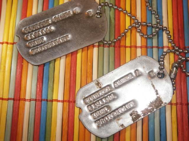 USMC dog tag - IDENTITY ITEMS (DOG TAGS, BRACELETS, ETC) - U.S ...