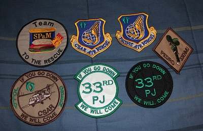 My Pararescue PJ patch collection - AIR FORCE (USAAF IS WITH ARMY) - U ...