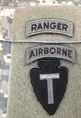 TXARNG 143rd Infantry Regiment authorized airborne tab again - ARMY AND ...
