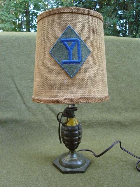 Lamp Made From Mark II Grenade - FIREARMS - U.S. Militaria Forum