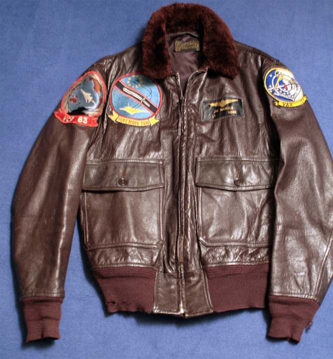 Another patched USN flight jacket - FLIGHT CLOTHING - U.S. Militaria Forum