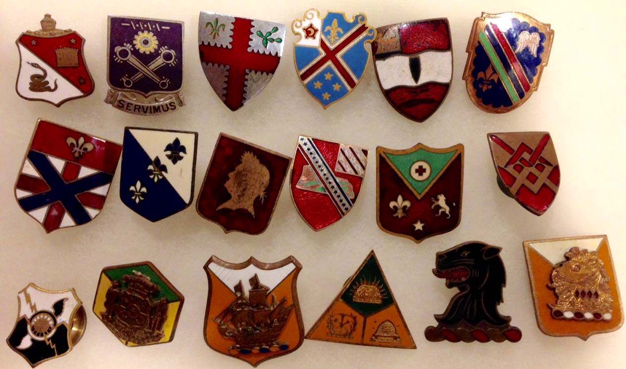 need assistance IDing numerous WWII DUIs - DISTINCTIVE UNIT INSIGNIA ...