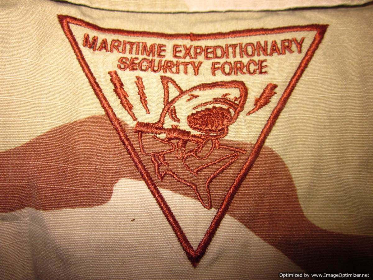 A Navy Maritime Expeditionary Security Force DCU with a question ...