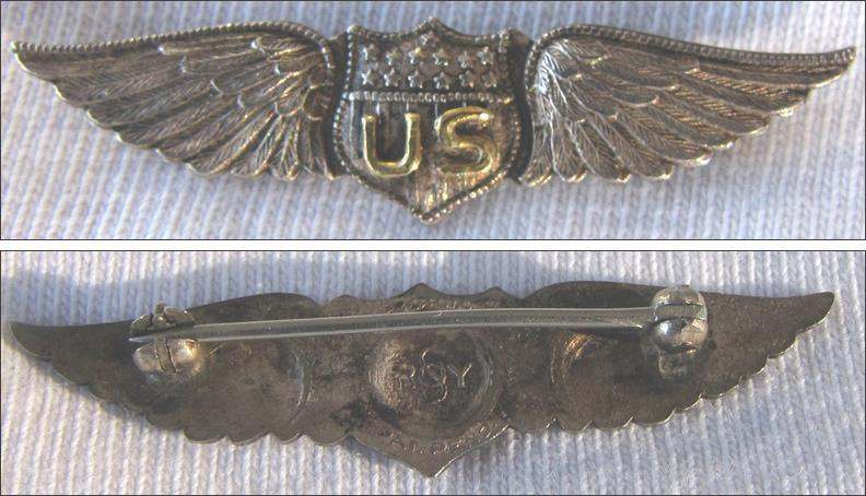 Small and Smaller WWI era US Air Service wings - WING BADGES - U.S ...