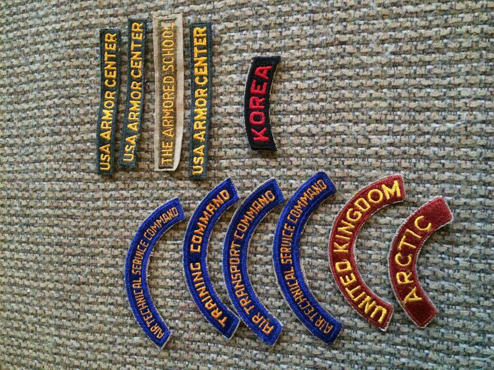 Patch and Insignia Haul from the Flea Market - ARMY AND USAAF - U.S ...