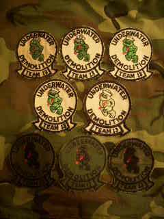 UDT patch variants - NAVY, COAST GUARD AND OTHER SEA SERVICES PATCHES ...