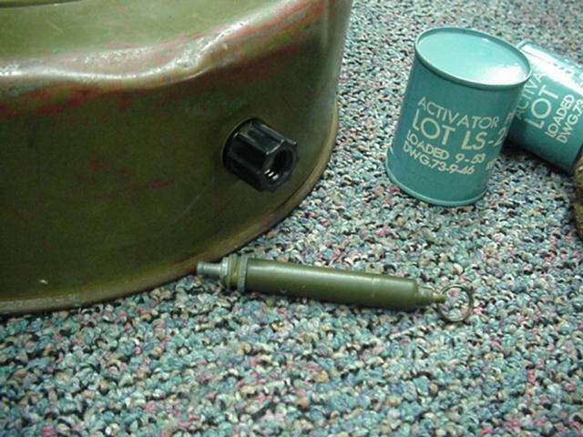 Korean War Anit-tank mine practice fuse in a can - FIREARMS - U.S ...