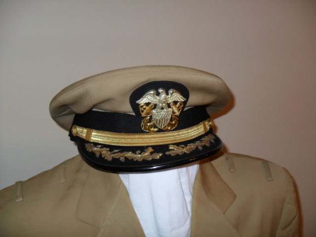WWII Navy Captain Group - NAVAL & SEA SERVICE UNIFORMS - U.S. Militaria ...