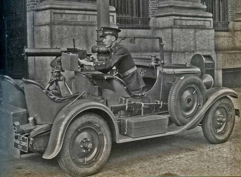 1924 USMC "Self Propelled Machine Gun" - MILITARY VEHICLES - U.S ...