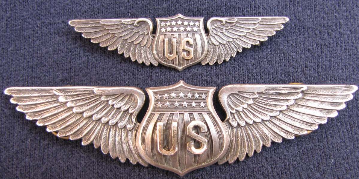 Small and Smaller WWI era US Air Service wings - Page 2 - WING BADGES ...
