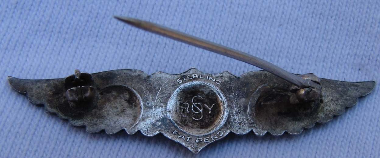 Small and Smaller WWI era US Air Service wings - WING BADGES - U.S ...