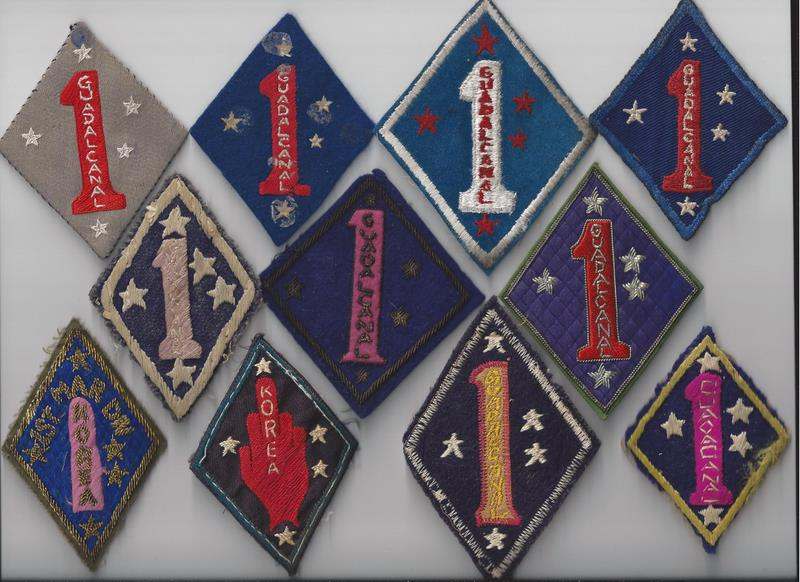 Lets see your 1st Marine Division Patches - Page 2 - MARINES - U.S ...