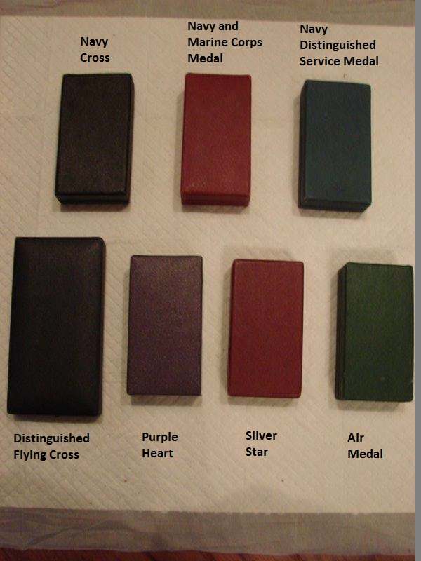 RARE WWII US NAVY DFC box - Early War Example - MEDALS & DECORATIONS ...