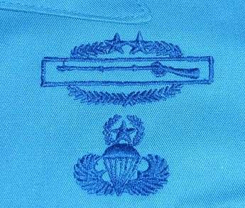 Direct Embroidered Shirt to Three-Time Recipient of CIB - UNIFORMS - U ...