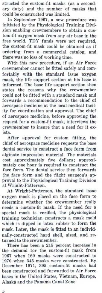 White USAF MBU-5/P Oxygen Mask - FLYING HELMETS AND ACCESSORIES - U.S ...