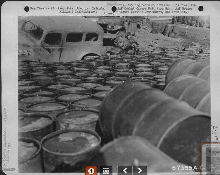 WWII Aviation Fuel Drums - MILITARY AIRCRAFT & AVIATION - U.S ...