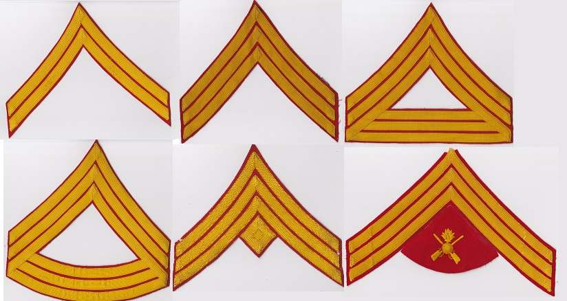 lets see examples of rare USMC chevrons - Page 8 - MARINES - U.S ...