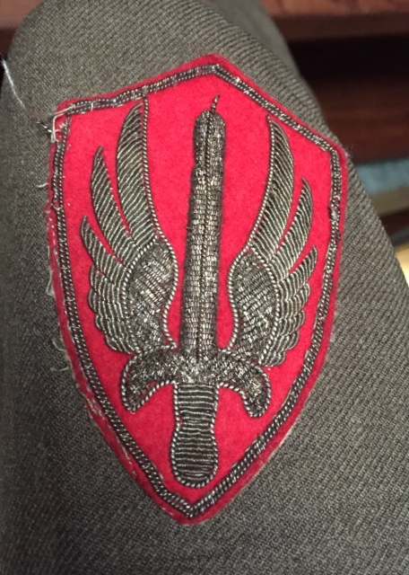 Korean War SCARWAF Ike Jacket with Bullion Patch - UNIFORMS - U.S ...