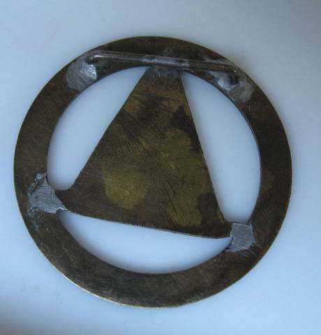 Unknown Doherty's One Ring Circus 258th Brass Badge - ARMY (INCLUDING ...