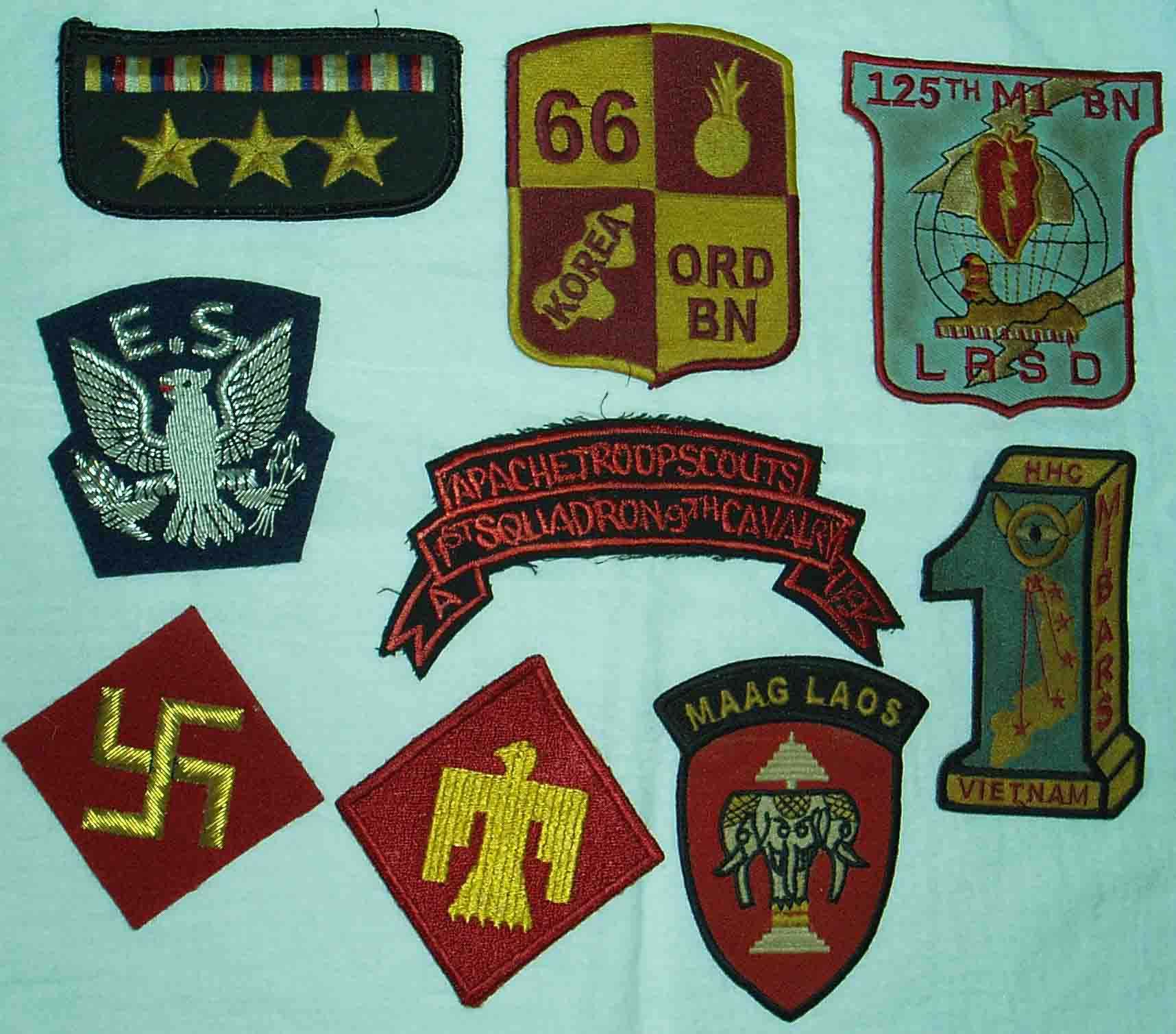 SSI/Patch Lot #1 - ARMY AND USAAF - U.S. Militaria Forum