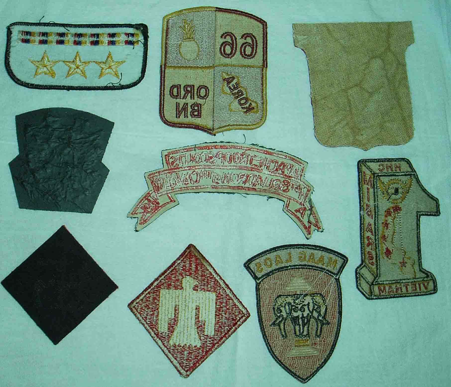 SSI/Patch Lot #1 - ARMY AND USAAF - U.S. Militaria Forum