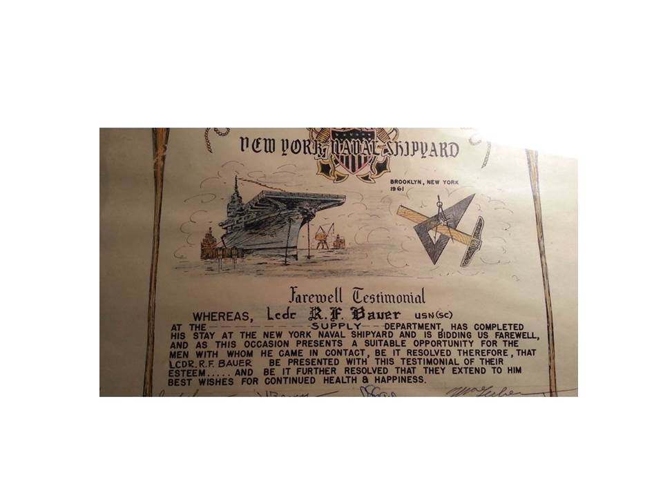 Trove of Varied Unit Photos, Booklets and "Farewell" Items - EPHEMERA ...