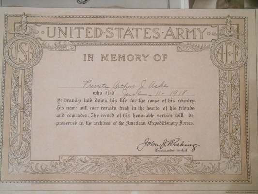 Small paper group of KIA WW1 Marine - GROUPINGS PAGE - U.S. Militaria Forum